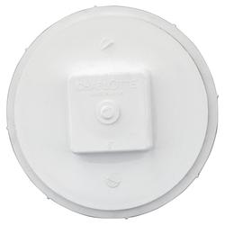 Charlotte Pipe and Foundry 8" Hub PVC Female Adapter with Cleanout Plug ...