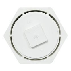 Charlotte Pipe and Foundry 10" x 8" DWV PVC Flush Bushing with Plug at ...