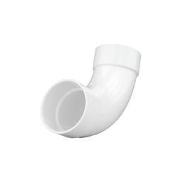 Charlotte Pipe and Foundry 6" Hub 90 Degree PVC Long Sweep Elbow DWV at ...