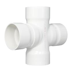 Charlotte Pipe and Foundry 12" Hub DWV PVC Cross at Menards®
