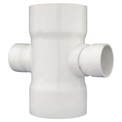 Charlotte Pipe and Foundry 12" x 6" Hub DWV PVC Cross at Menards®