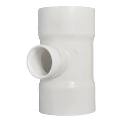 Charlotte Pipe and Foundry 12" x 6" Hub DWV PVC Cleanout Tee at Menards®