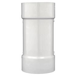 Charlotte Pipe and Foundry 10" x 4" Hub 2-Piece Reducing PVC Wye DWV at ...