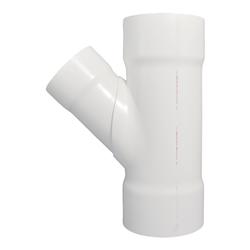 Charlotte Pipe and Foundry 14" x 10" Hub DWV PVC Reducer Wye at Menards®