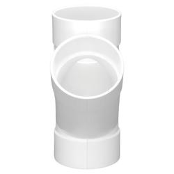 Charlotte Pipe and Foundry 3" Hub DWV Sch 30 PVC Double Sanitary Wye at ...
