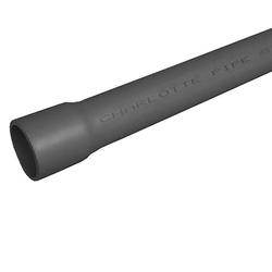 Charlotte Pipe and Foundry 4" x 20' Solid Core Belled End Sch 80 PVC ...
