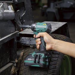 Masterforce® Ultra Compact 20-Volt Brushless Cordless 3/8" Impact ...