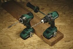 Masterforce BOOST® 20-Volt Brushless Cordless 1/2" Hammer Drill and 1/4 ...