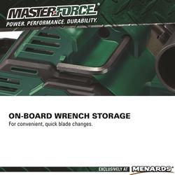 Masterforce® Ultra Compact 20-Volt Cordless 4-1/2" Circular Saw - Tool ...