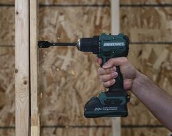 Masterforce® Ultra Compact 20-Volt Brushless Cordless 1/2" Drill Kit at ...