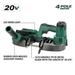 Masterforce® 20-Volt Cordless Band Saw - Tool Only at Menards®