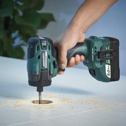 Masterforce BOOST® 20-Volt Brushless Cordless 1/4" Impact Driver Kit at ...