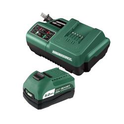 Masterforce BOOST® 20-Volt Lithium-Ion 5.0 Ah Battery & Charger Kit at ...