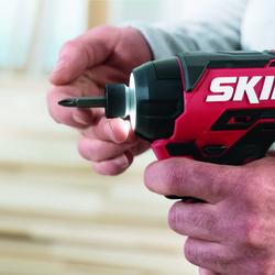 SKIL® PWR CORE 20™ 20-Volt Brushless Cordless 1/4" Hex Compact Impact ...