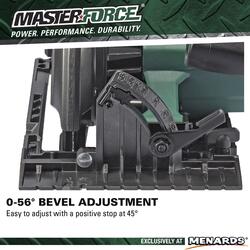 Masterforce® 15-Amp Corded 7-1/4" Circular Saw with Electric Brake at ...