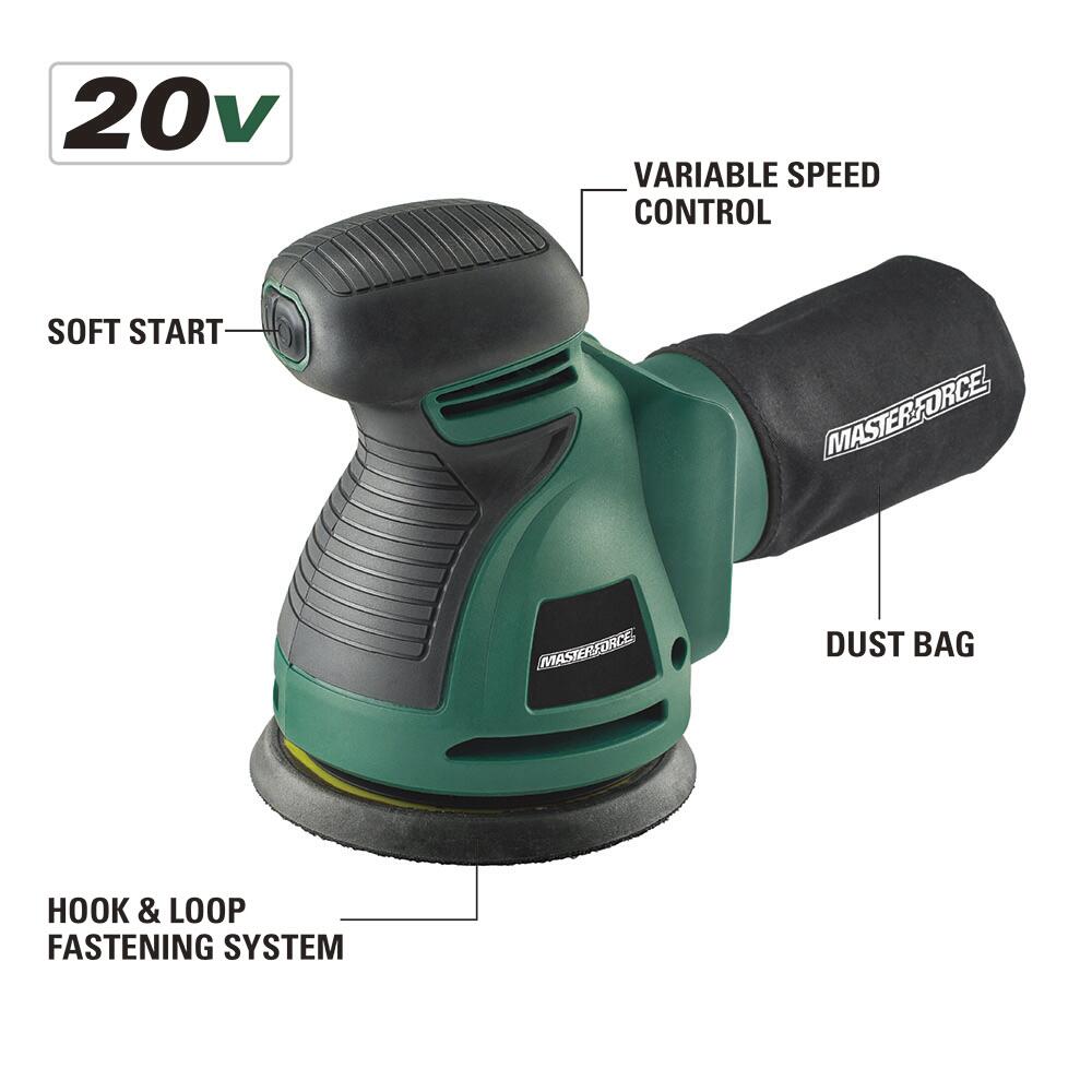 18 Volt Orbital Sander Bosch Professional GEX 18V-125 Cordless Random ...