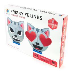 Frisky Felines 3D Emoji Model at Menards®