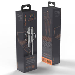 CJ Tech 4 in 1 Fast Charging Cable at Menards®