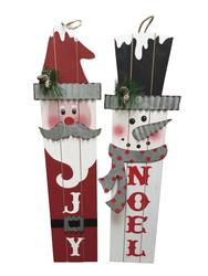Enchanted Forest® 24" Santa or Snowman Sign - Assorted Styles at Menards®