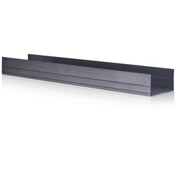 ProTRAK® 2-1/2" x 10' 25-Gauge Drywall Interior Galvanized Steel Track ...