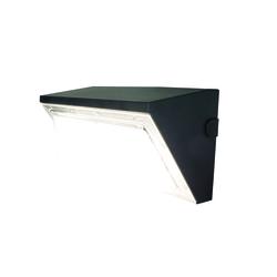 Patriot Lighting® Black Dusk to Dawn Outdoor Security Wall Pack at Menards®