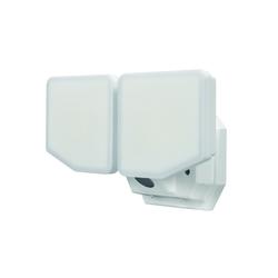 Patriot Lighting® White Dual Head Dusk to Dawn Outdoor Security Flood ...