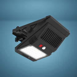Patriot Lighting® Black Clip Mount Solar Dusk to Dawn LED Motion Sensor ...