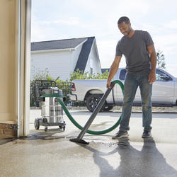 Masterforce® 14 Gallon 6.5 Peak HP Stainless Steel Wet/Dry Vacuum at ...