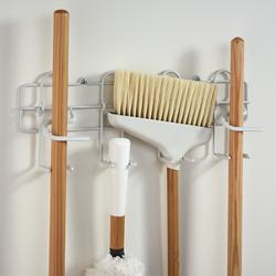 ClosetMaid® White Broom and Mop Holder at Menards®
