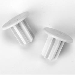 ClosetMaid® SuperSlide® White Wire Closet Rod End Caps at Menards®