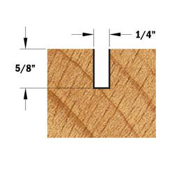 CMT Contractor™ 1/4" Straight Router Bit at Menards®