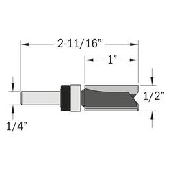 CMT Contractor™ 1/2" Pattern Router Bit at Menards®