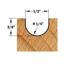 CMT® 1/2" Round Nose Router Bit at Menards®
