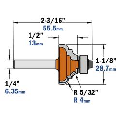CMT® 1-1/8" Classical Ogee Router Bit at Menards®
