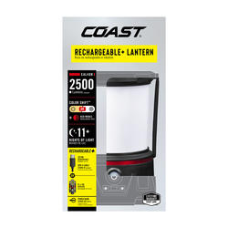 Coast® 2500 Lumen Rechargeable Dual Power LED Lantern at Menards®