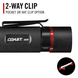 Coast® 800 Lumen Rechargeable Dual Power LED Flashlight at Menards®