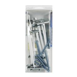 Cobra® Flip Toggle® 1/4" x 2-1/2" Nylon Toggle Wall Anchor - 10 Count ...