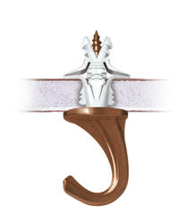 Cobra Anchors® VersaHook™ 20 lb. Bronze Ceiling Hook - 2 Count at Menards®