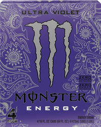 Monster Energy® Ultra Violet Energy Drink - 4 Pack at Menards®