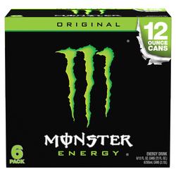 Monster Energy® Original Energy Drink - 6 Pack at Menards®