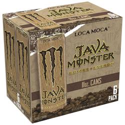 Java Monster Energy®Loca Moca Energy Drink - 6 Pack at Menards®