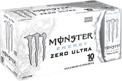 Monster Energy® White Ultra Zero Energy Drink - 10 Pack at Menards®