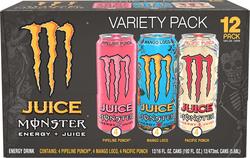 Juice Monster Energy® Variety Pack - 12 Pack at Menards®