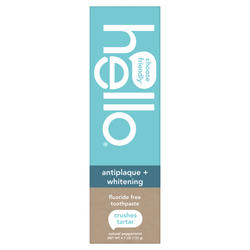 hello® Antiplaque & Whitening Fluoride Free Toothpaste - 4.7 oz at Menards®