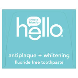 hello® Antiplaque & Whitening Fluoride Free Toothpaste - 4.7 oz at Menards®