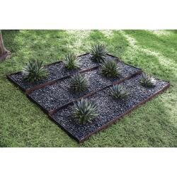 Colmet® 8' Brown Textured Metal Landscape Edging Kit at Menards®