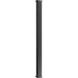 6 x 6 x 10' Black Square Aluminum Column at Menards®