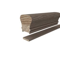 Mastercraft® Traditional Nickel Oak 2-3/8" x 2-1/4" x 16' Stair ...