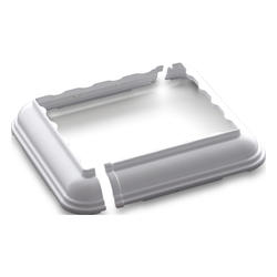 White Aluminum Column 8 x 8 Square Base & Cap at Menards®