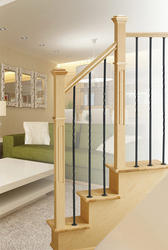 Mastercraft® Victorian Unfinished Maple 1-5/8" x 2-1/4" x 10' Handrail ...